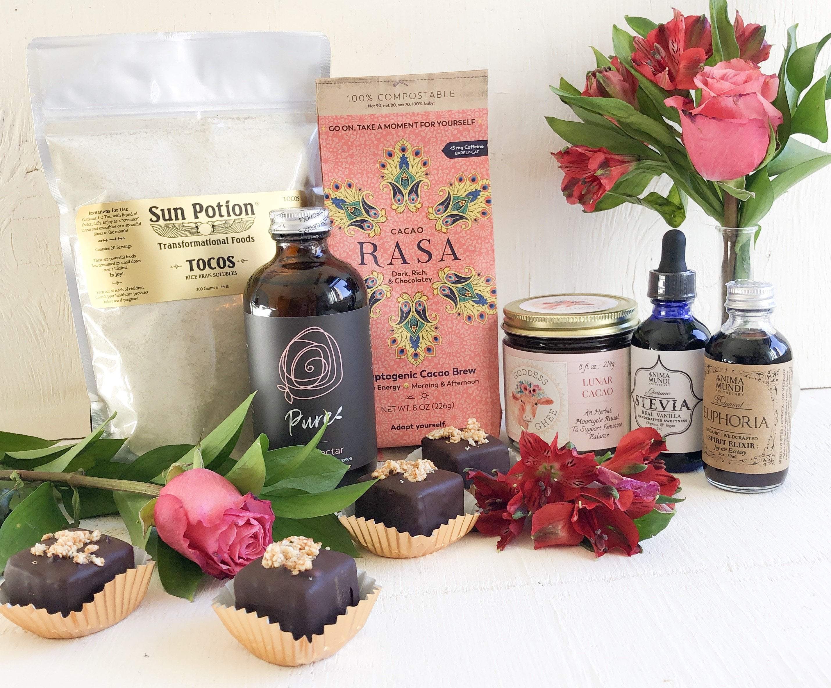 Cacao Rose Aphrodisiac Elixir – Rasa