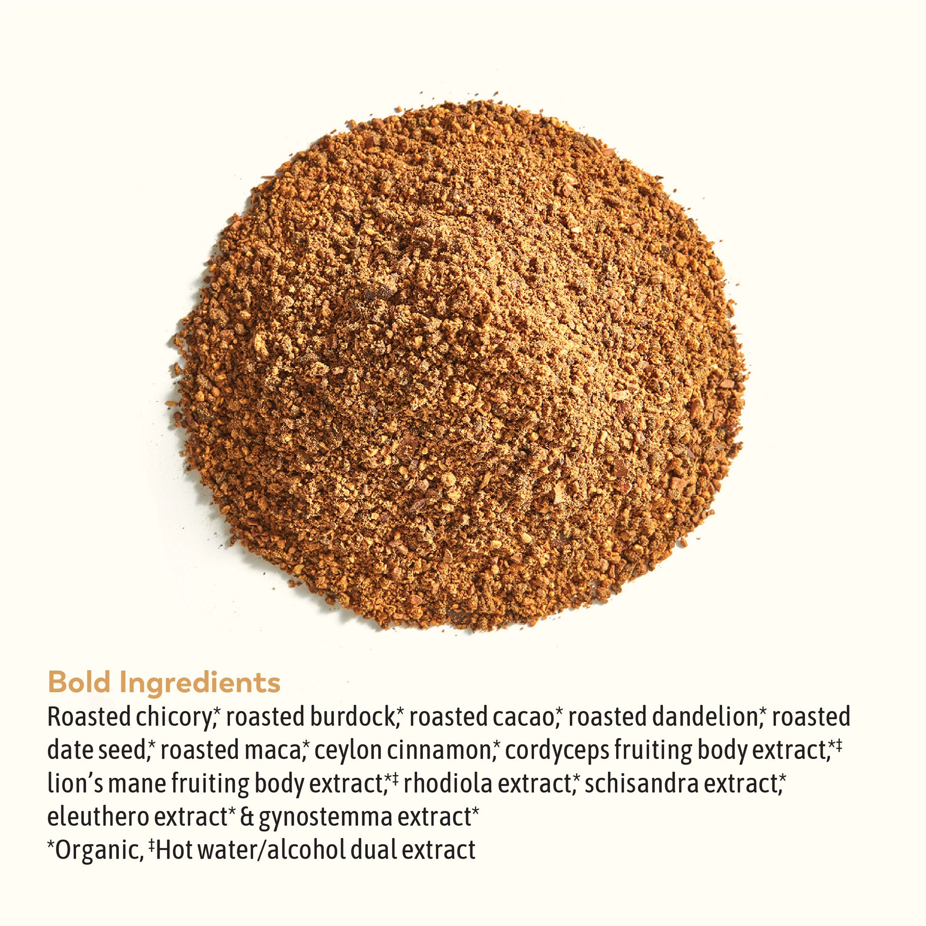 Bold Rasa Herbal Coffee Alternative | Adaptogens for Energy and Performance