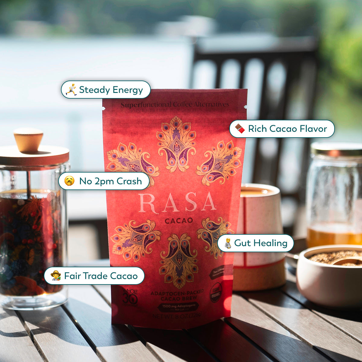 The Healthiest Adaptogenic Cacao Brew - Delicious Coffee Alternative – Rasa