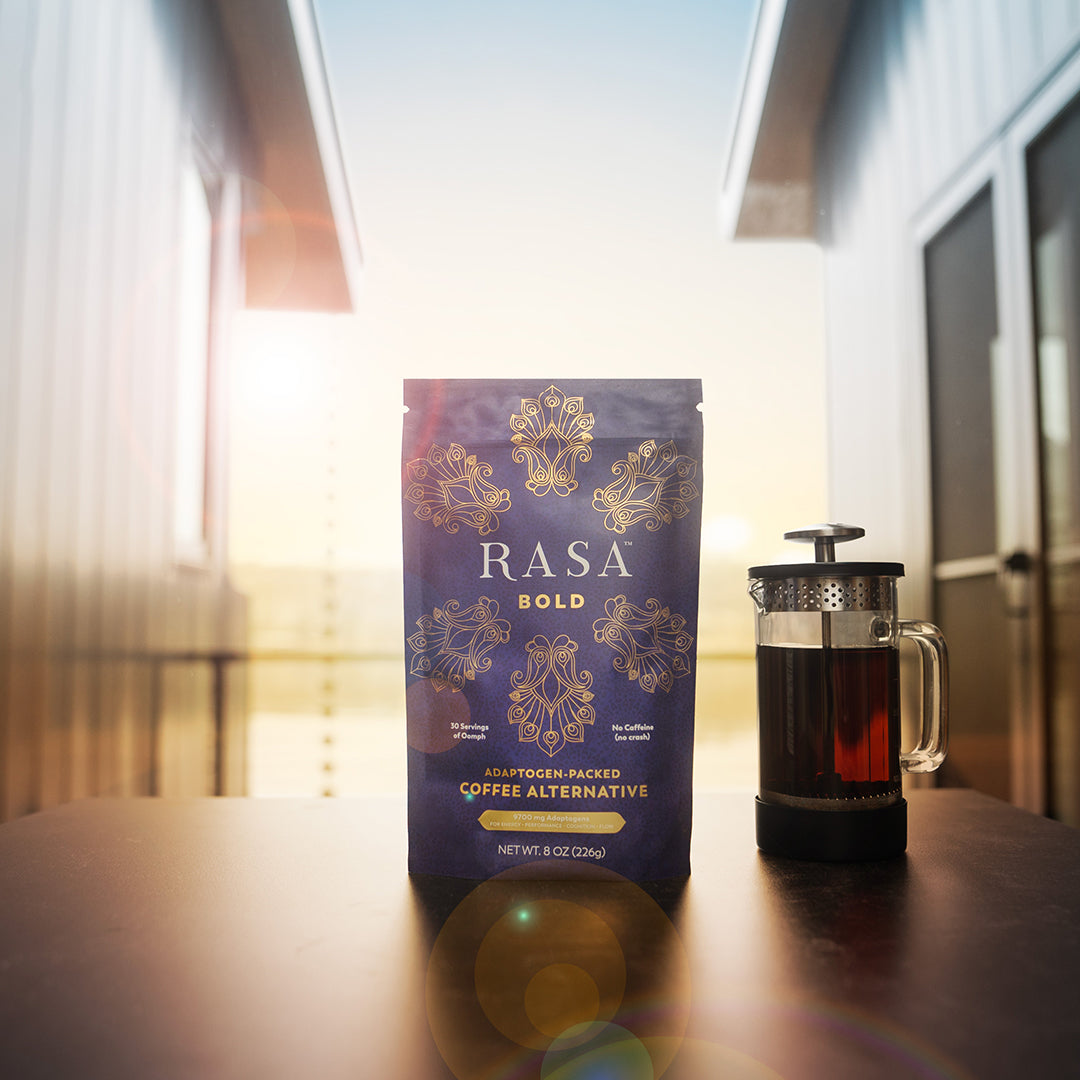 Bold Rasa Herbal Coffee Alternative | Adaptogens for Energy and Performance