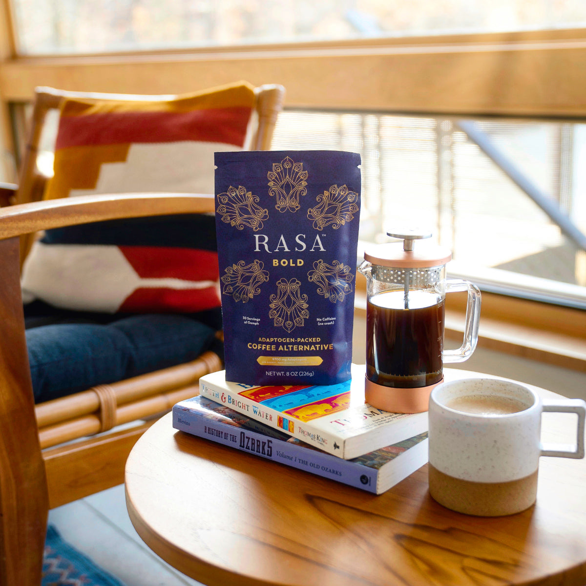 Bold Rasa Herbal Coffee Alternative | Adaptogens for Energy and Performance