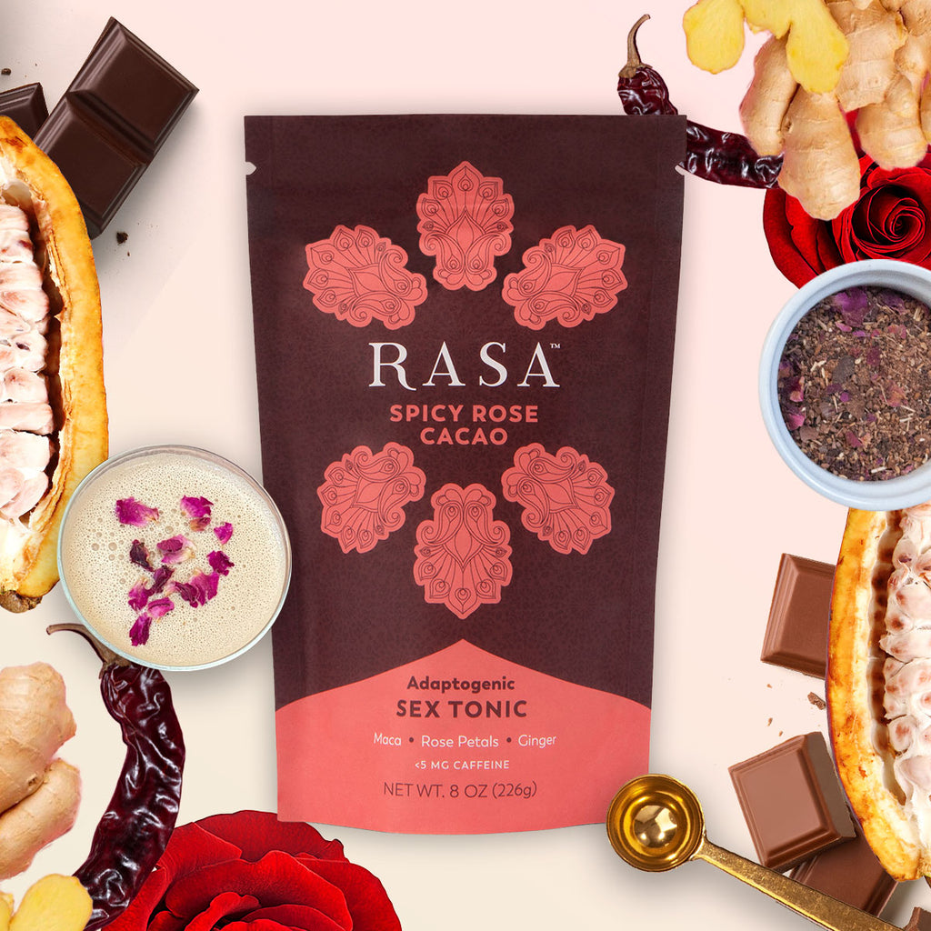 Spicy Rose Cacao | Adaptogens for Libido and Creativity – Rasa