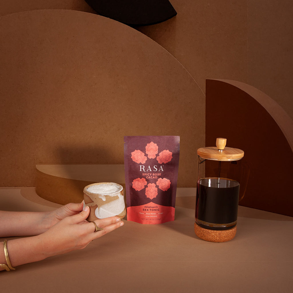 Spicy Rose Cacao | Adaptogens for Libido and Creativity – Rasa
