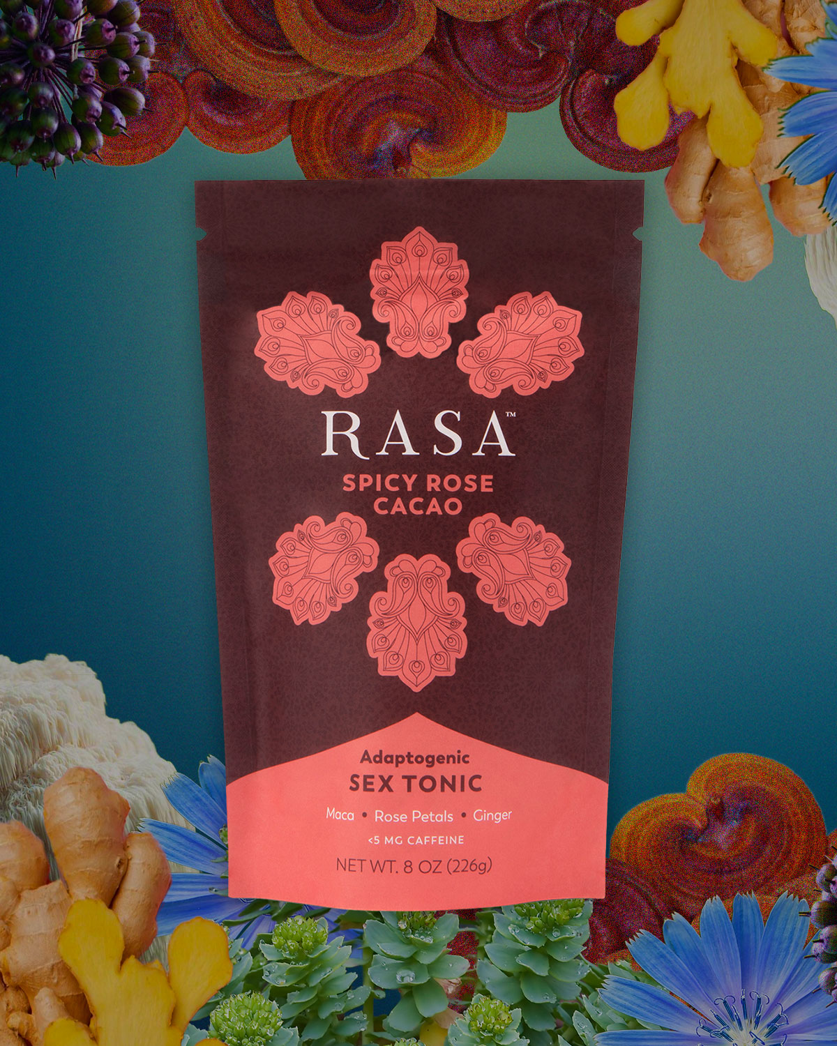 Spicy Rose Cacao | Adaptogens for Libido and Creativity – Rasa